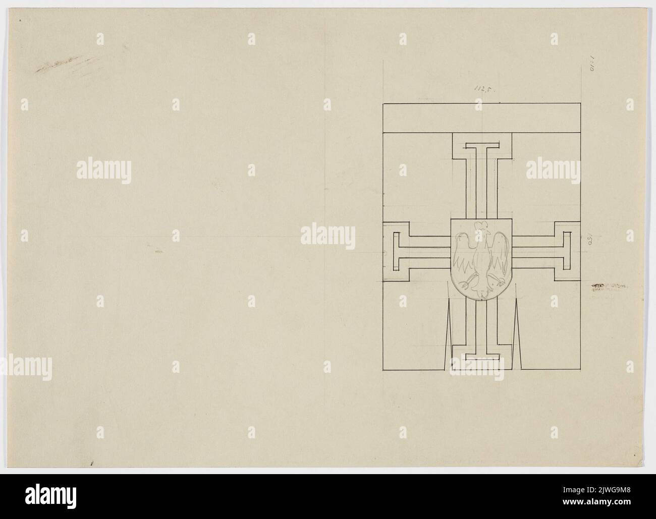 Larger banner of the Grand Master of the Teutonic Order (banderium ...