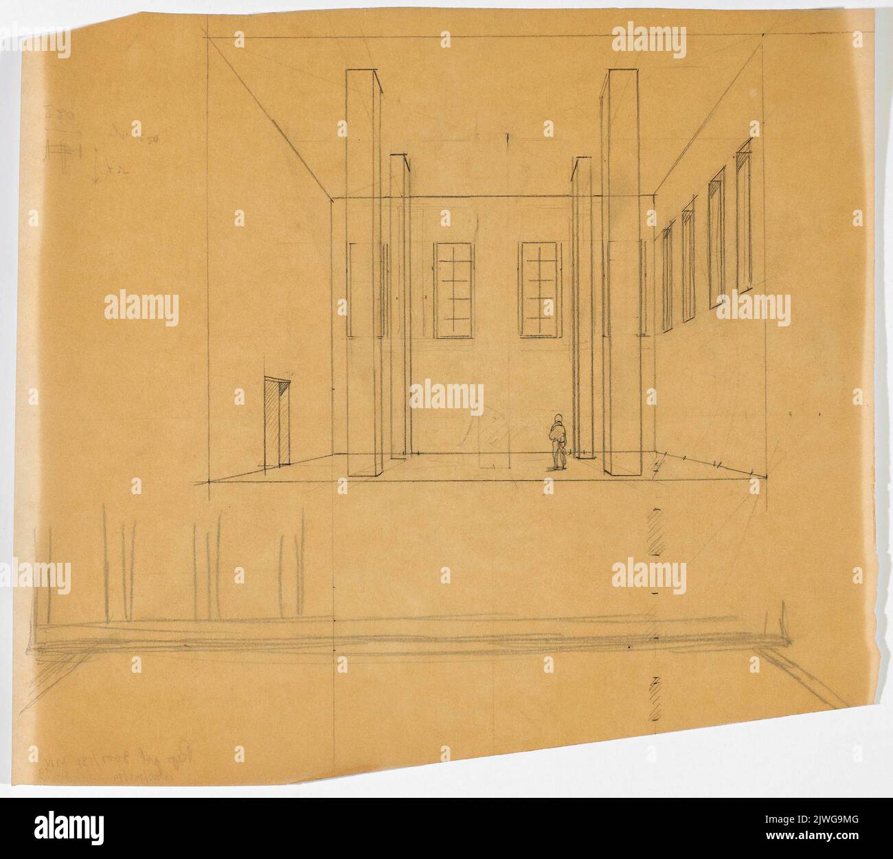 Warsaw. National Museum. Design. Left wing. Part VII (Army Museum ...