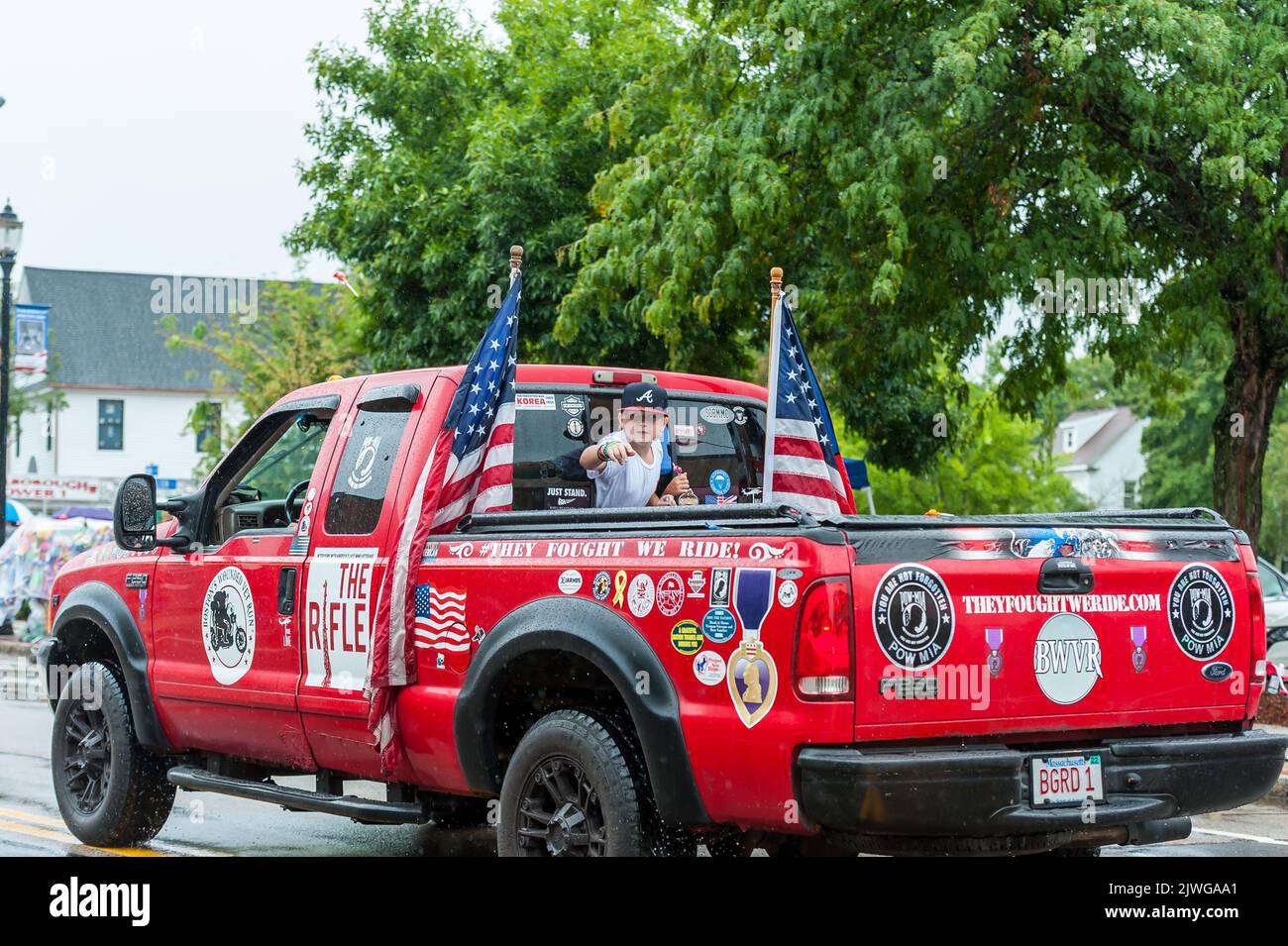 Labor Day Parade in Marlborough, Massachusetts Stock Photo - Alamy