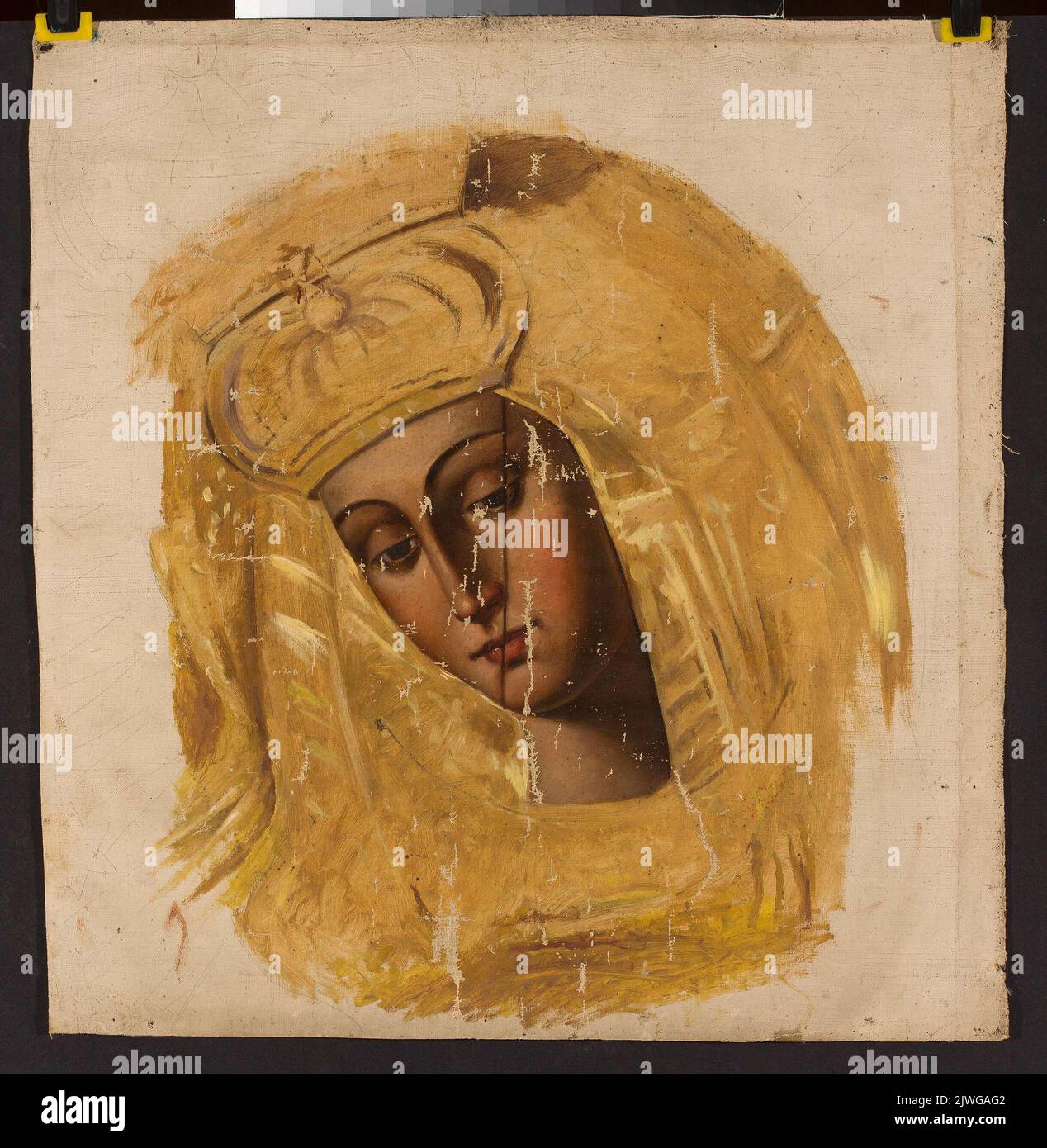 Head of Our Lady of the Gate of Dawn. Krzyżanowski, Konrad (1872-1922 ...