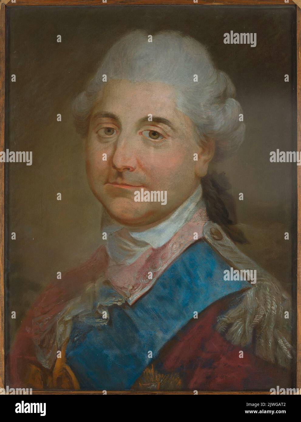 Portrait of King Stanisław August in the uniform of the General of the ...