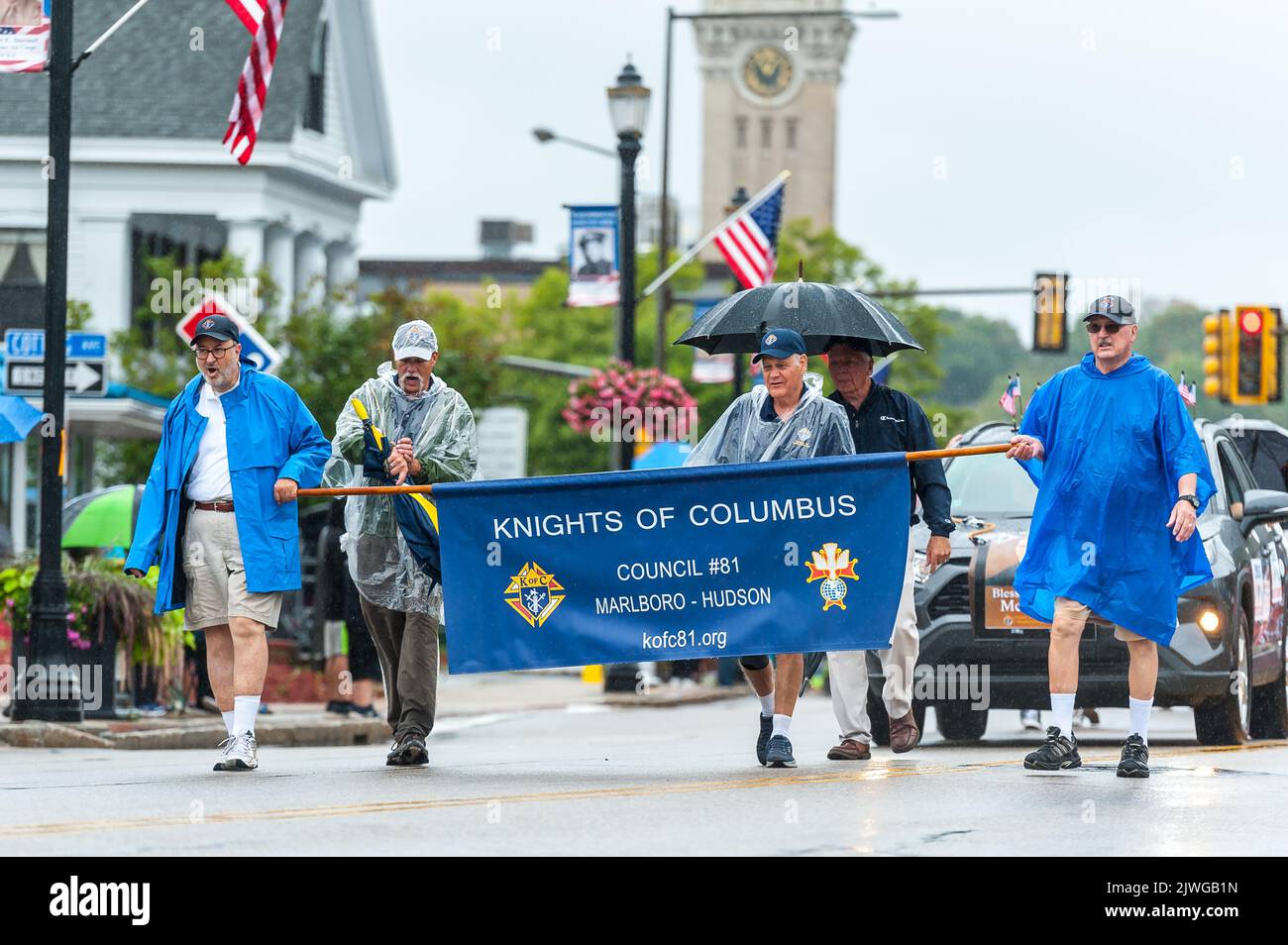 Labor Day Parade in Marlborough, Massachusetts Stock Photo - Alamy