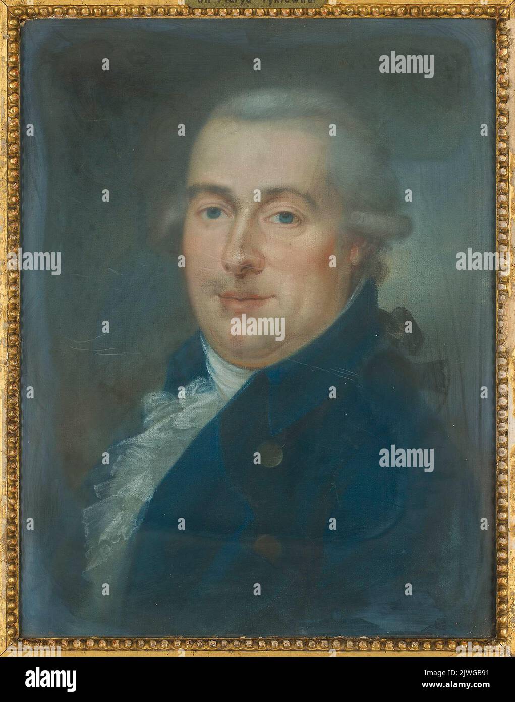 Portrait of Franciszek Tykiel. unknown, painter Stock Photo - Alamy