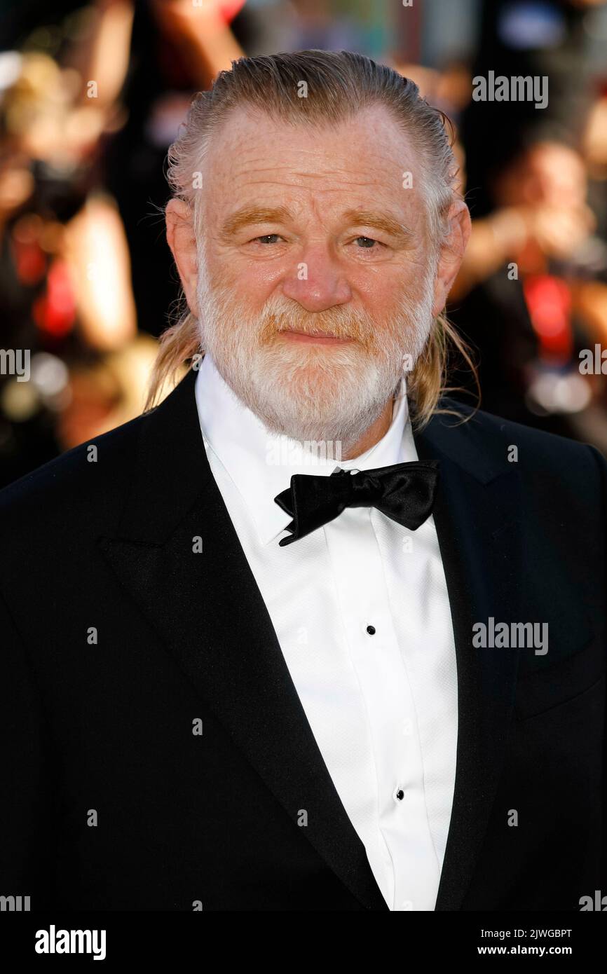 Venice, Italy, on 05 September 2022. Brendan Gleeson attends the ...