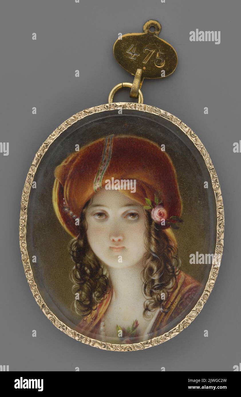 Odaliska, kopia (fragment) według Fr.Amerlinga. Amerling, Friedrich von ...