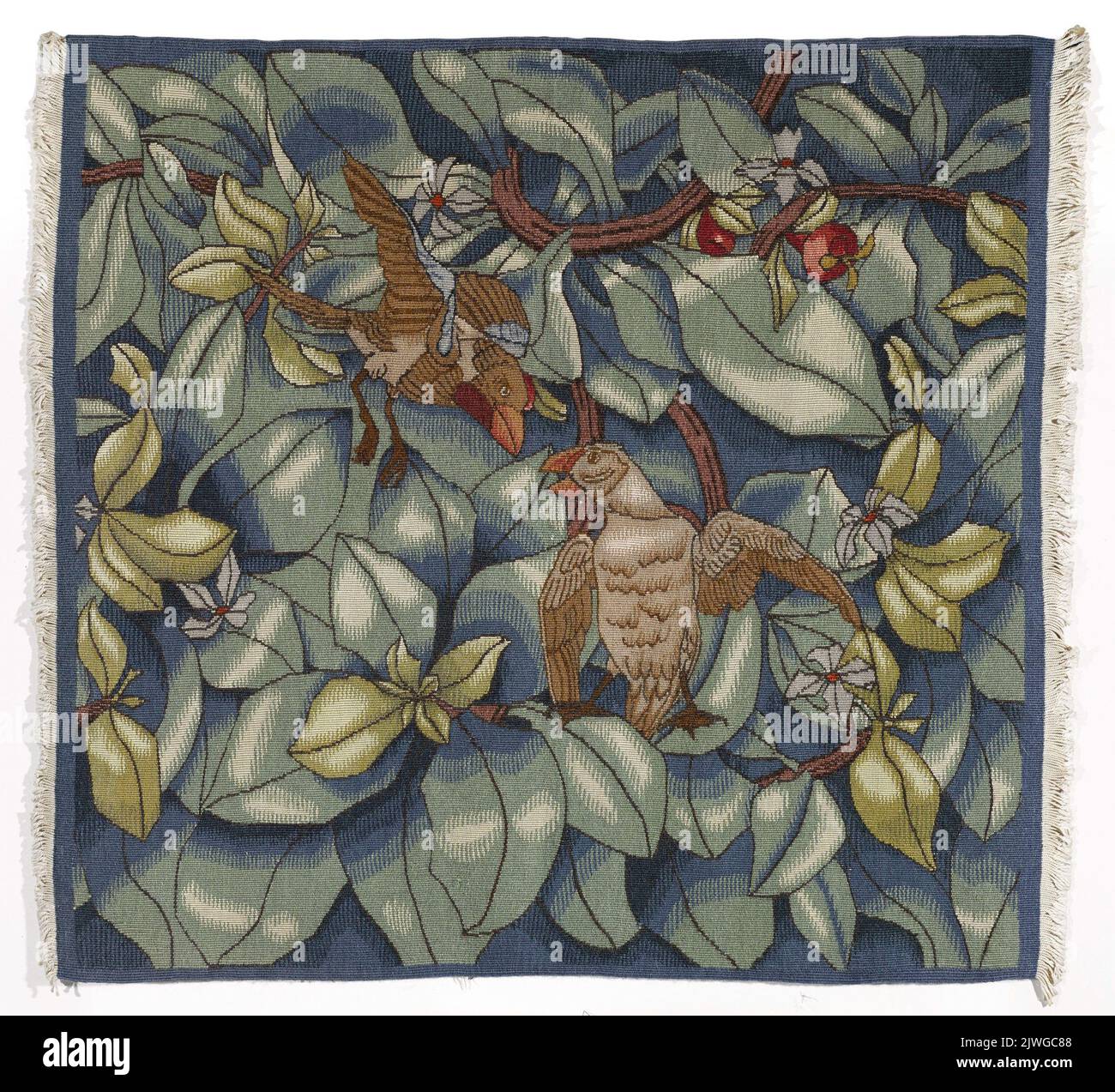 Tapestry chair cover. Andersen, Robin Christian (1890-1969), designer ...