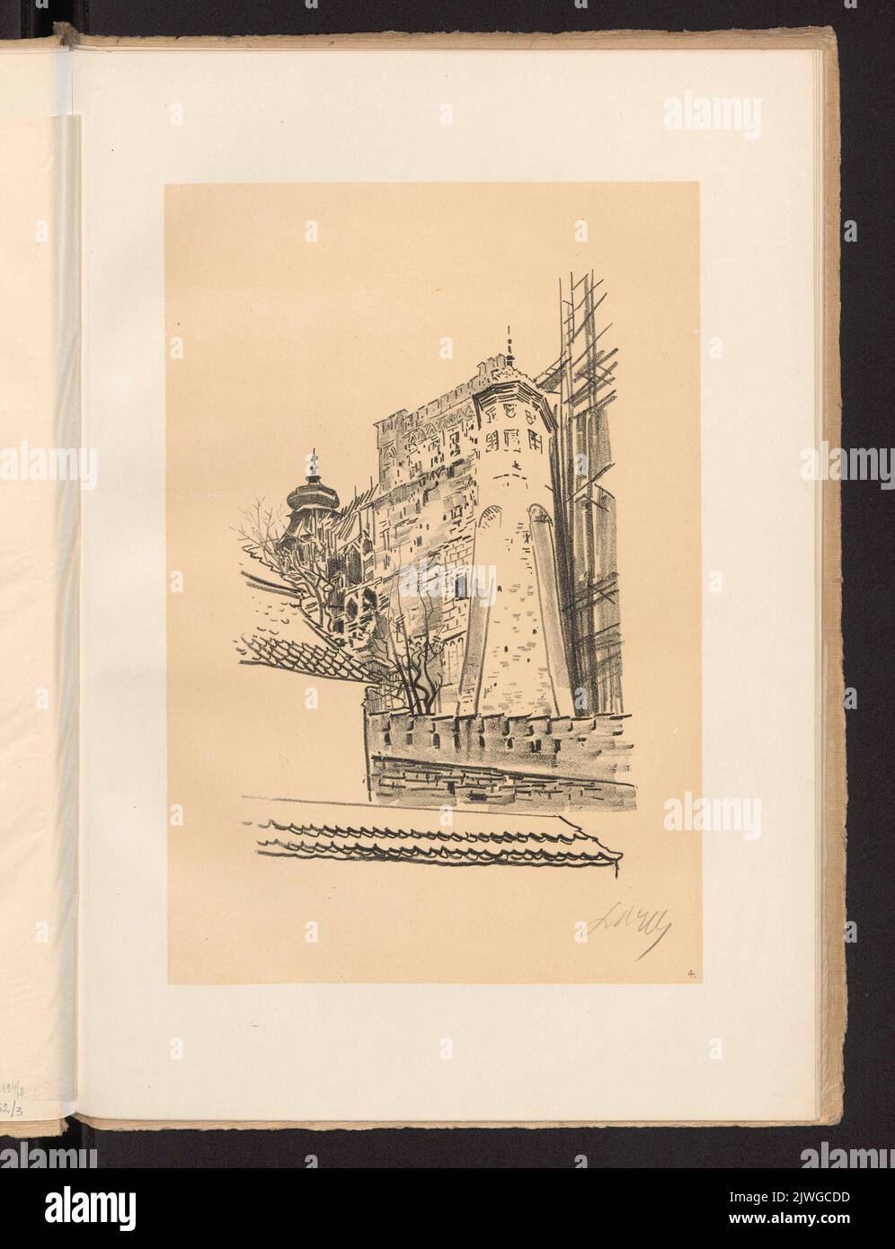 The “Kurza Stopka" (Hen’s Foot) turret. Cotty, Jan (Warszawa ...