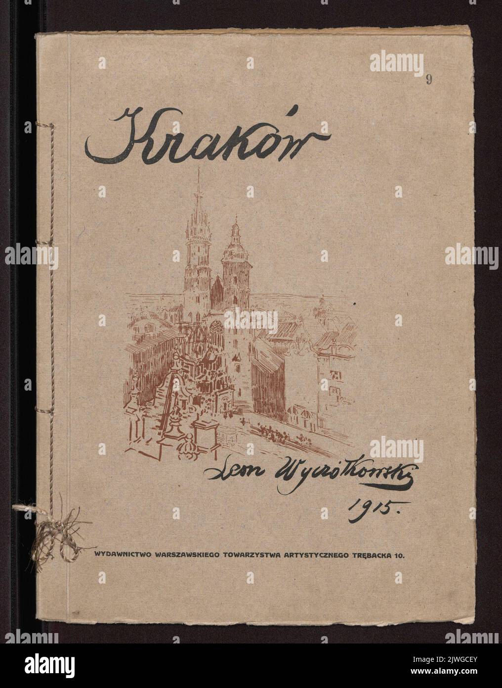 Krakow. Leon Wyczółkowski 1915. Cotty, Jan (Warszawa ; drukarnia i ...
