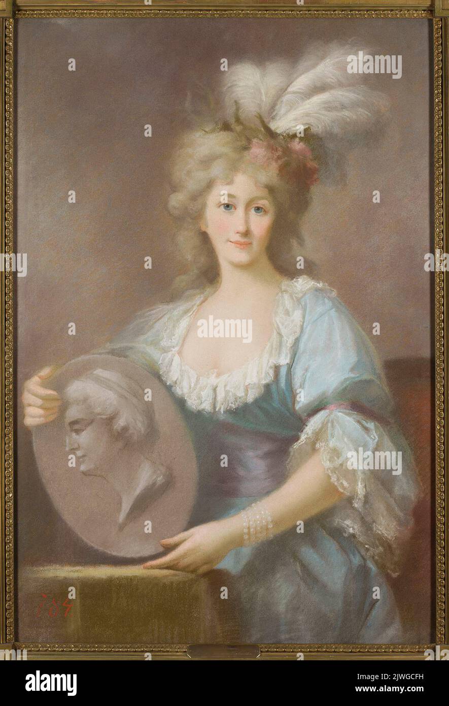 Portrait of Charlotte Dorothea Biron, Princess of Courland. unknown ...