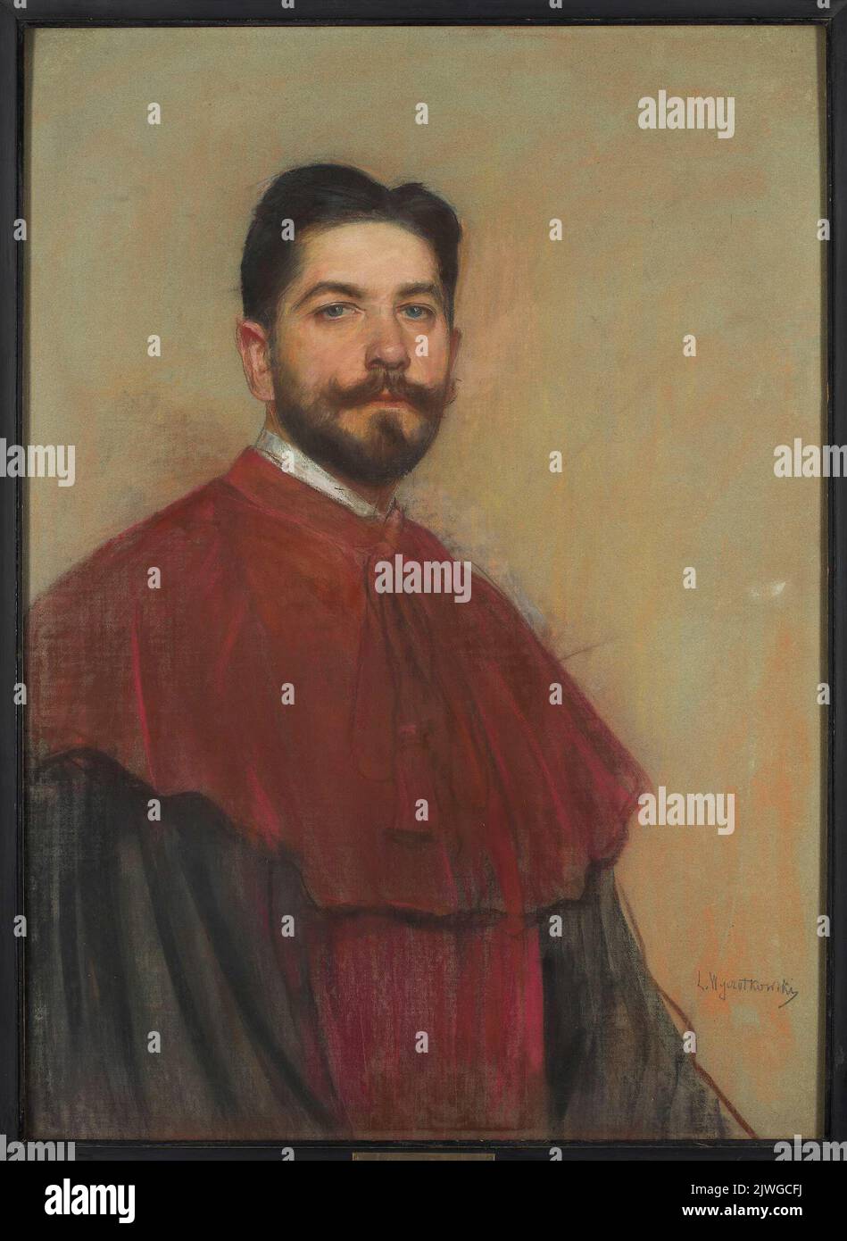 Portrait of Professor Leon Kryński. Wyczółkowski, Leon (1852-1936 ...