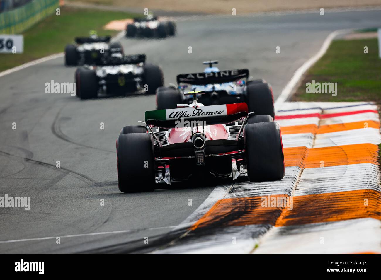 September 4, 2022, Rome, Netherlands: 24 ZHOU Guanyu (chi), Alfa Romeo ...