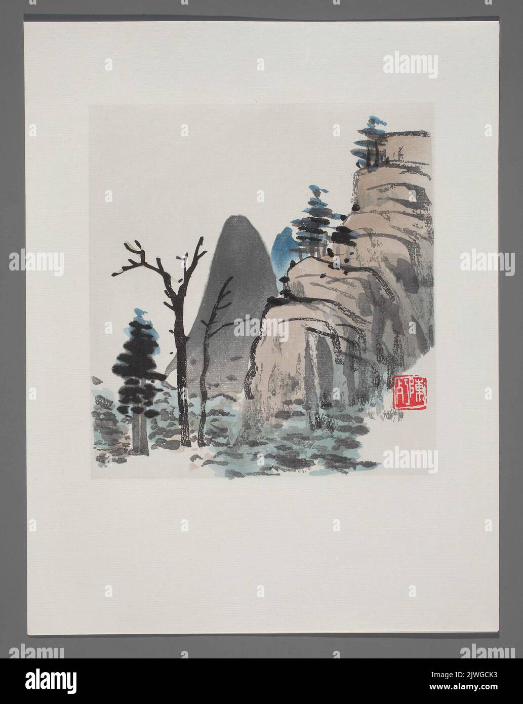 Collection of paintings by Chen Shiceng. Rong Bao Zhai (1672 ...