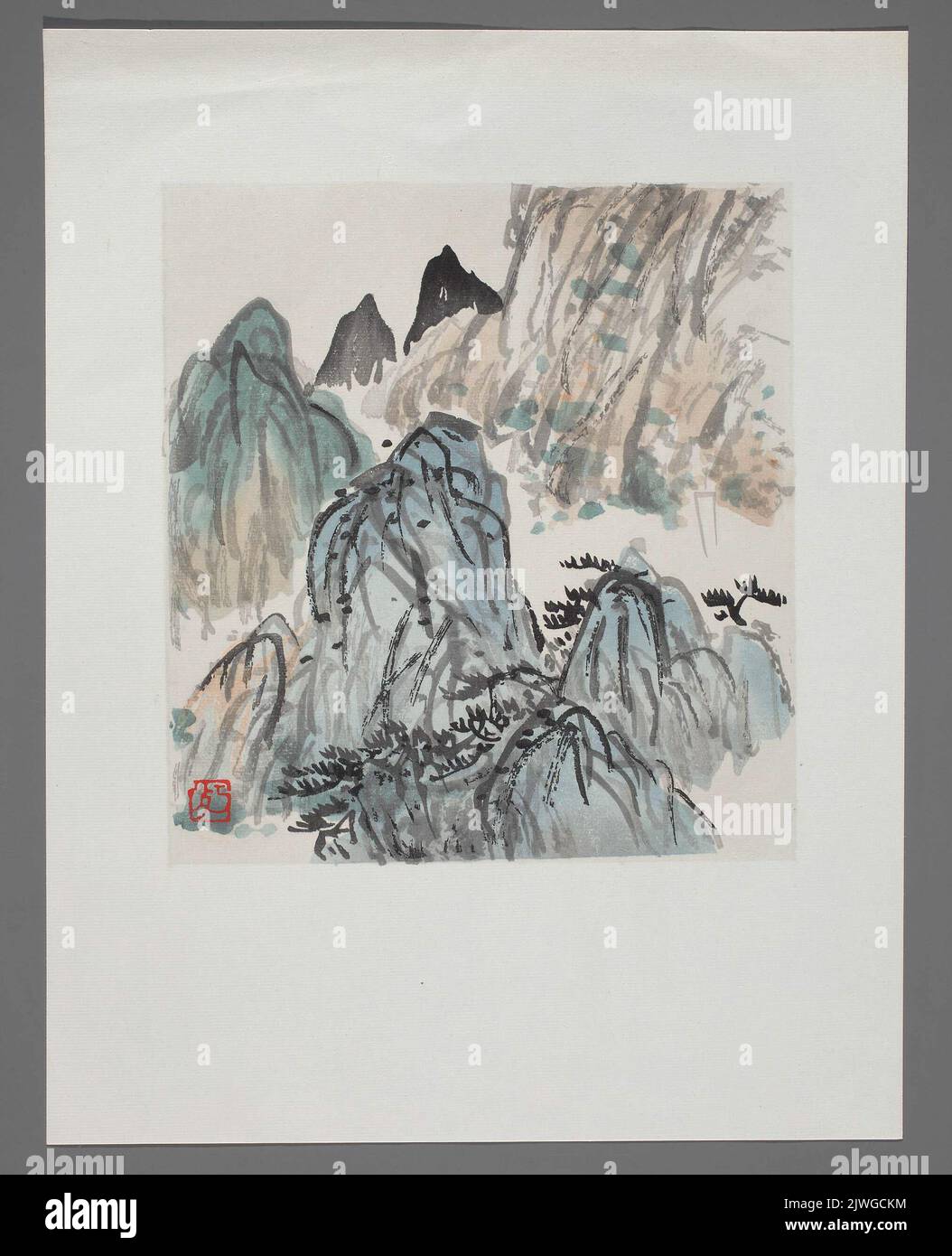 Collection of paintings by Chen Shiceng. Rong Bao Zhai (1672 ...