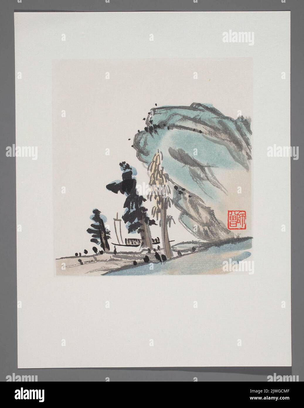 Collection of paintings by Chen Shiceng. Rong Bao Zhai (1672 ...