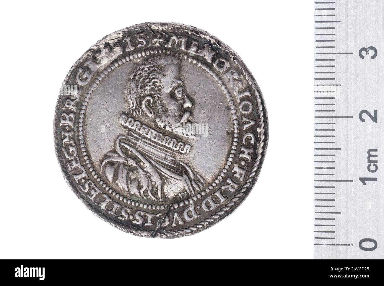 1 thaler made on the occasion of the death of Joachim Frederick, Duke ...