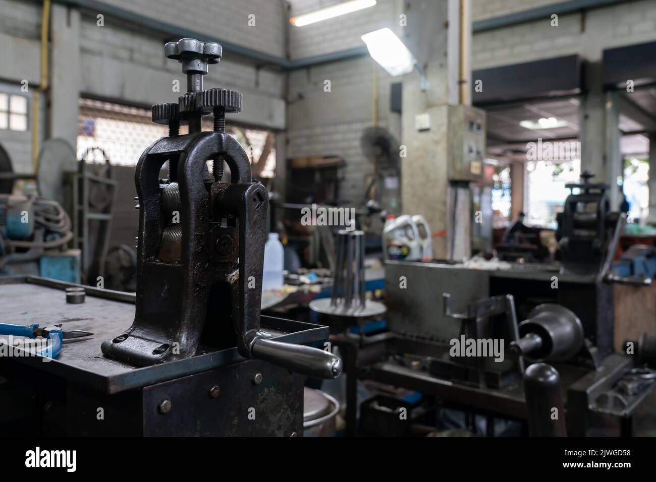 Metal fabrication rolling hi-res stock photography and images - Alamy