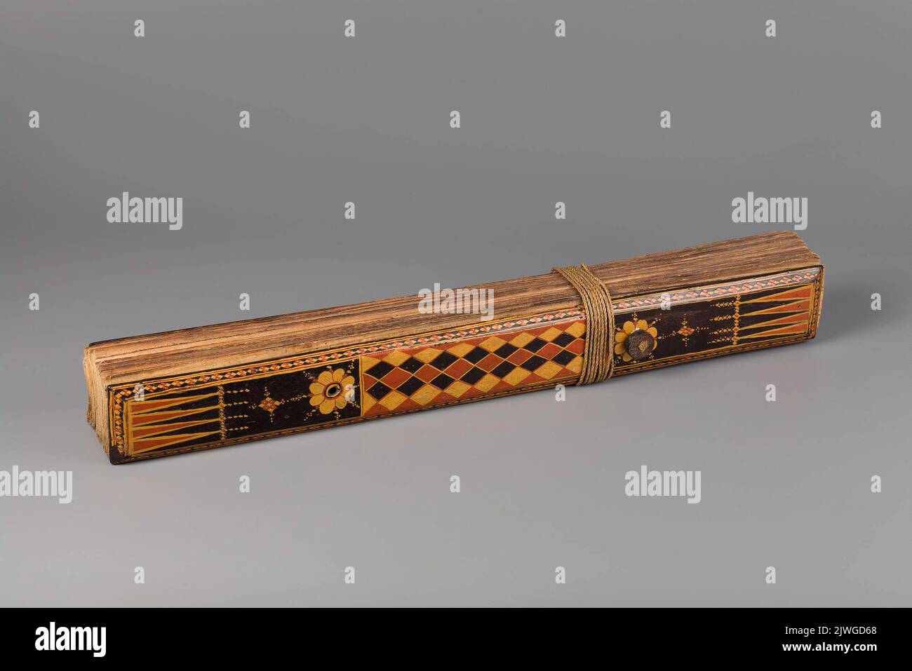 Buddhist manuscript. unknown, scribe-copyist Stock Photo - Alamy