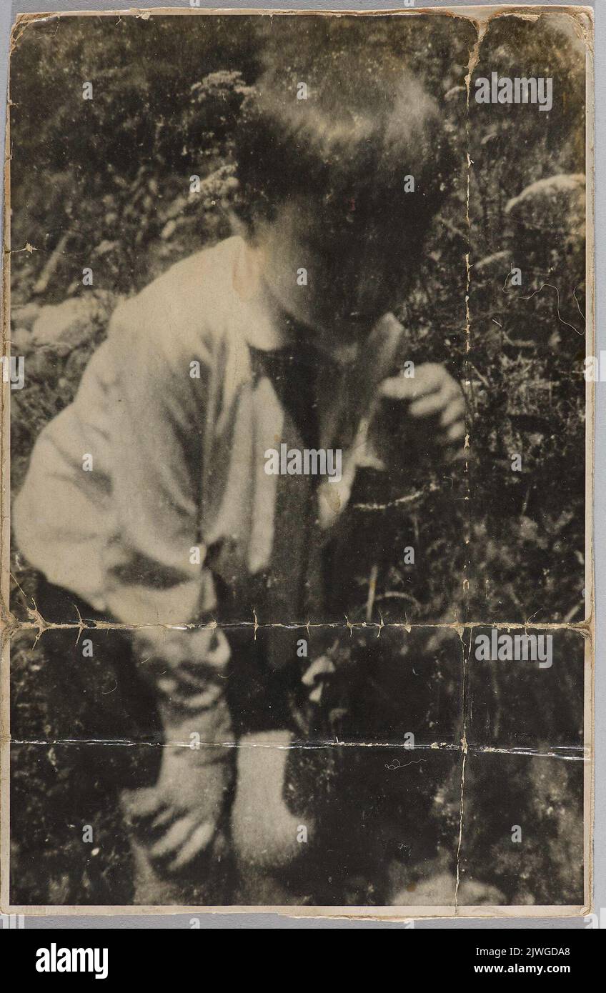 Portrait of Karol Adrian Krystall (1917-1925), son of Bronisław ...