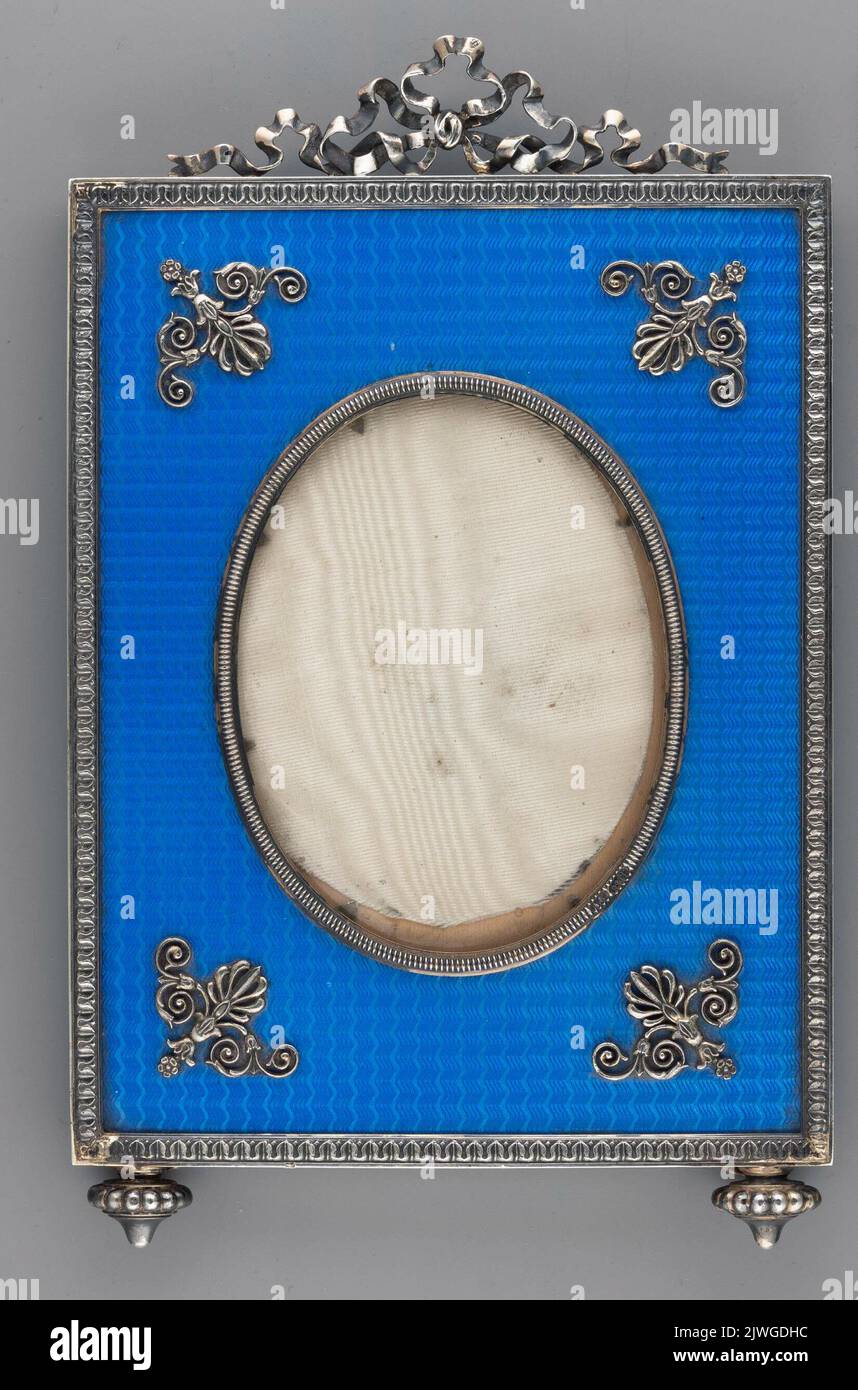 Picture frame. Nevalainen, Anders Johan (fl. 1885-1917), goldsmith, Fabergé, Karl (Petersburg i ...