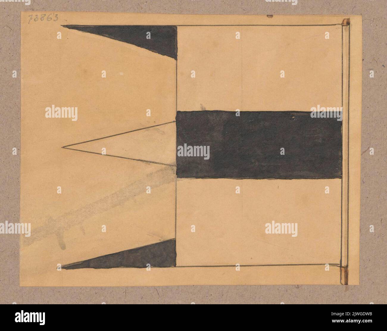 Heraldic flag of the city of (currently Viljandi in Estonia) won at ...