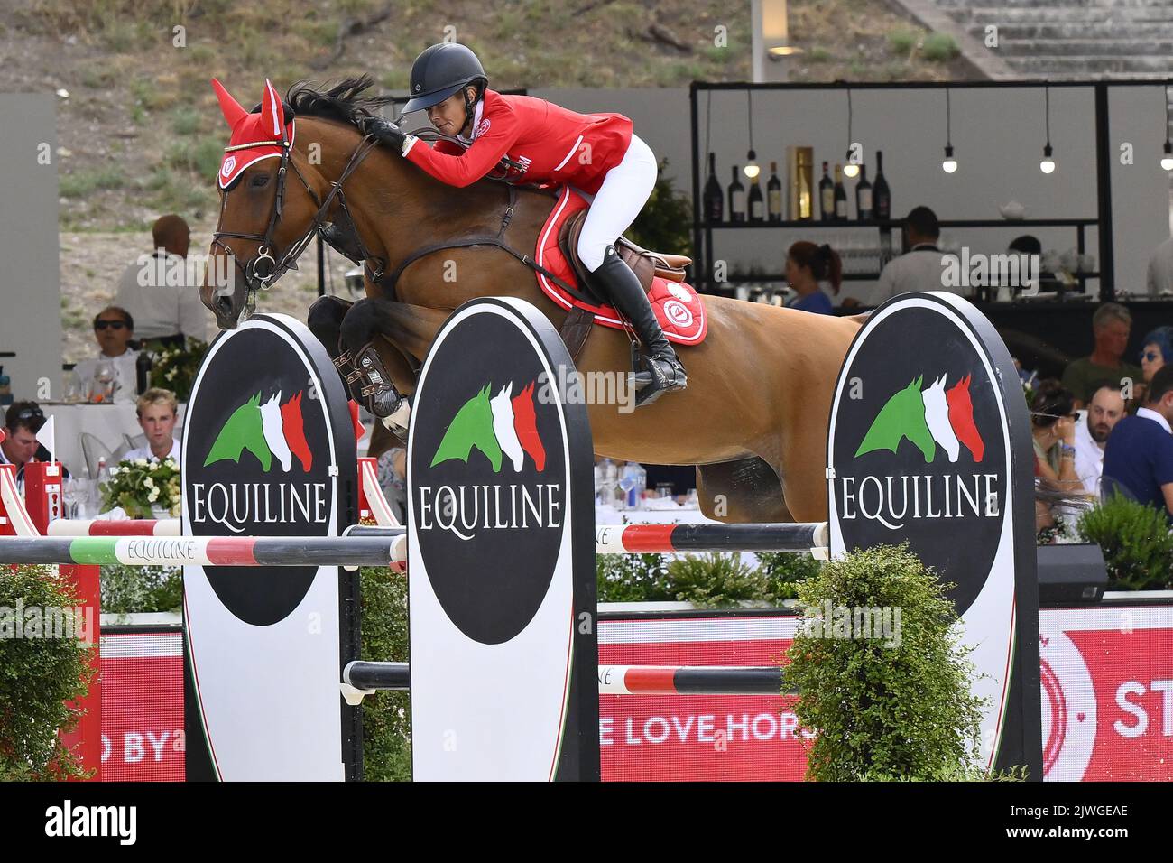 Malin Baryard-Johnsson (Stockholm Hearts), during the GCL on 3th ...