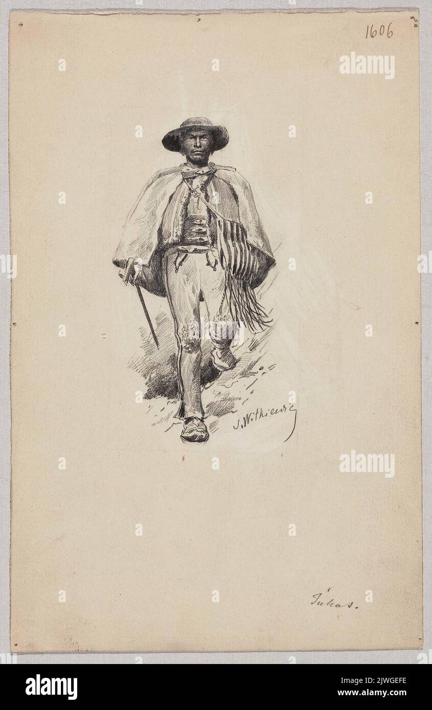 Shepherd, illustration to an article by Adam Giełgud `In the Polish ...