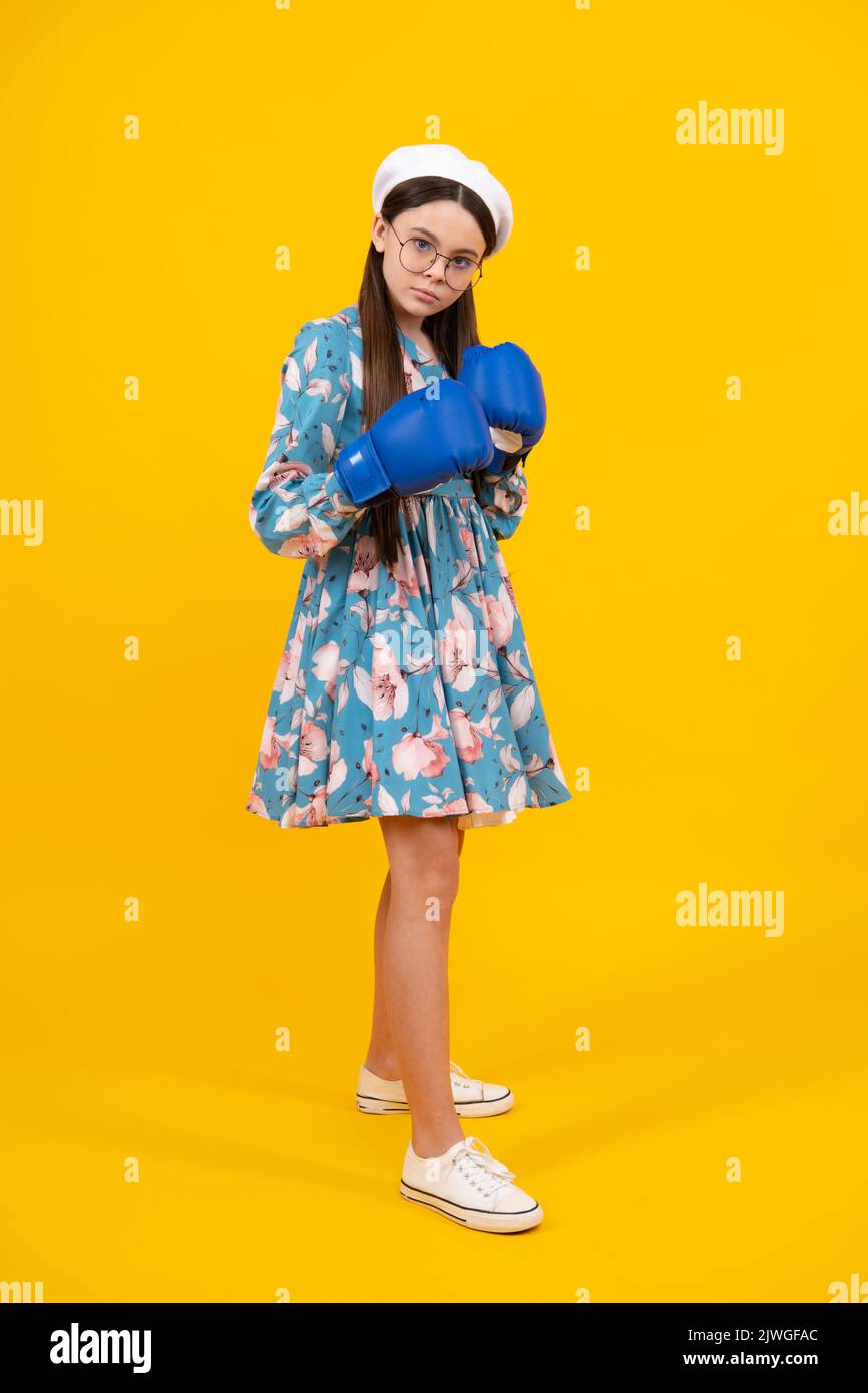 Female boxing fun hi-res stock photography and images - Alamy