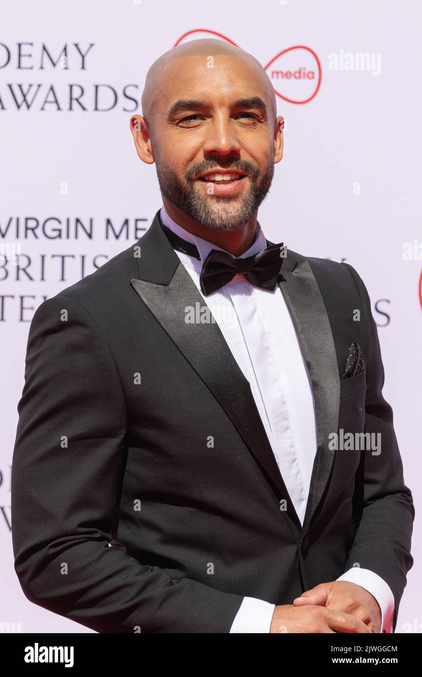 Alex Beresford attends the Virgin Media British Academy Television ...