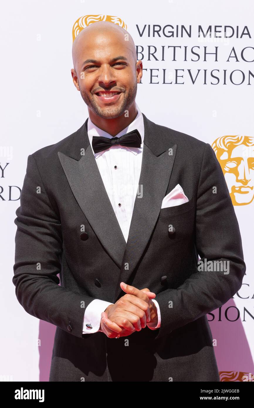 Marvin Humes attends the Virgin Media British Academy Television Awards ...