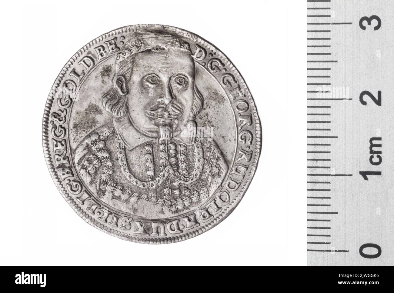 1/8 thaler made on the occasion on the death of George Rudolph, Duke of ...
