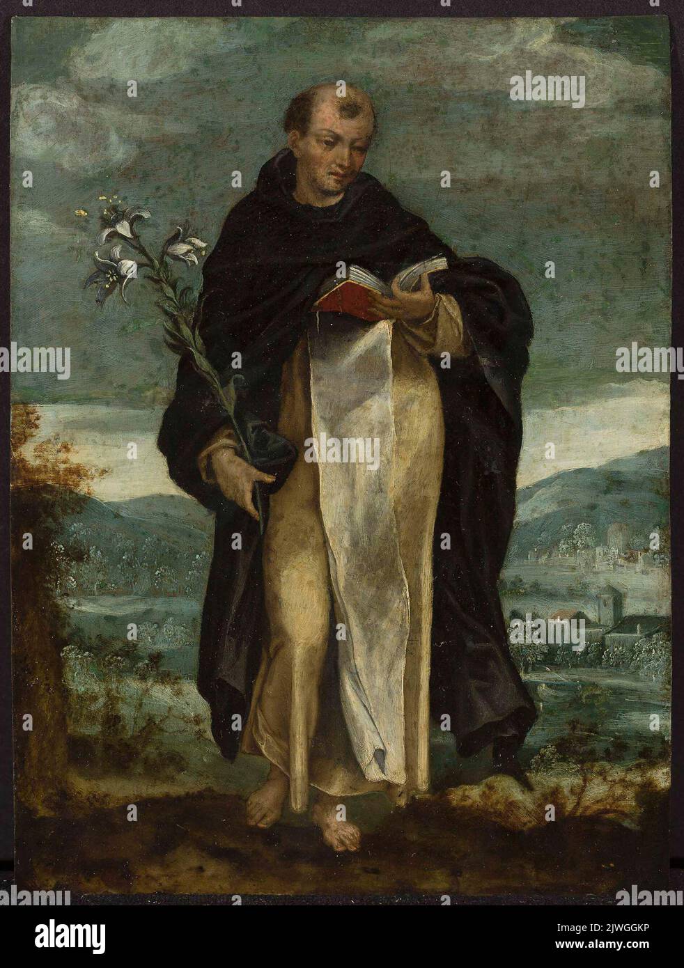 Monk – St. Hyacinth. unknown, painter Stock Photo - Alamy