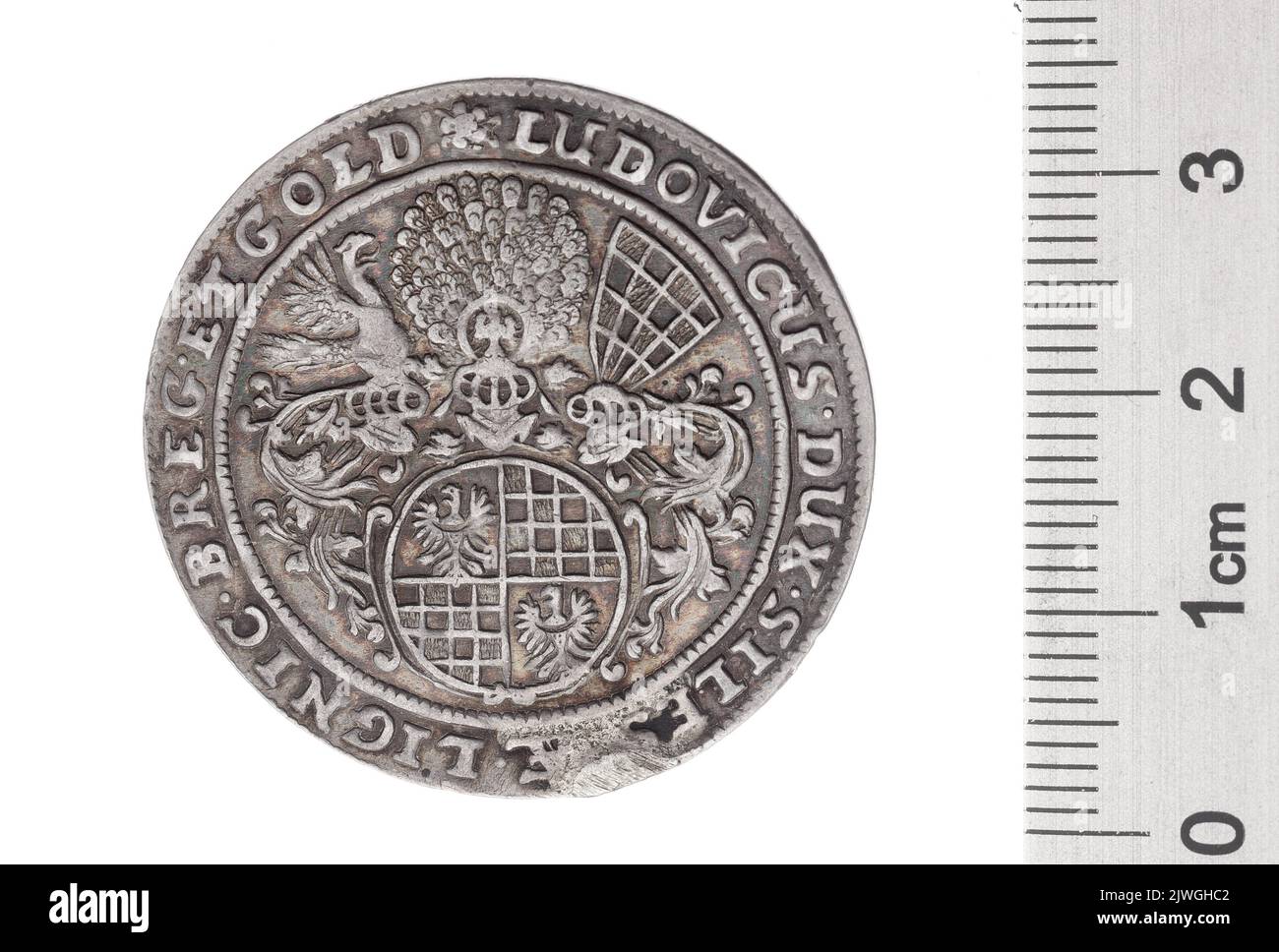 1 thaler made on the occasion of the death of Louis IV, Duke of Legnica ...