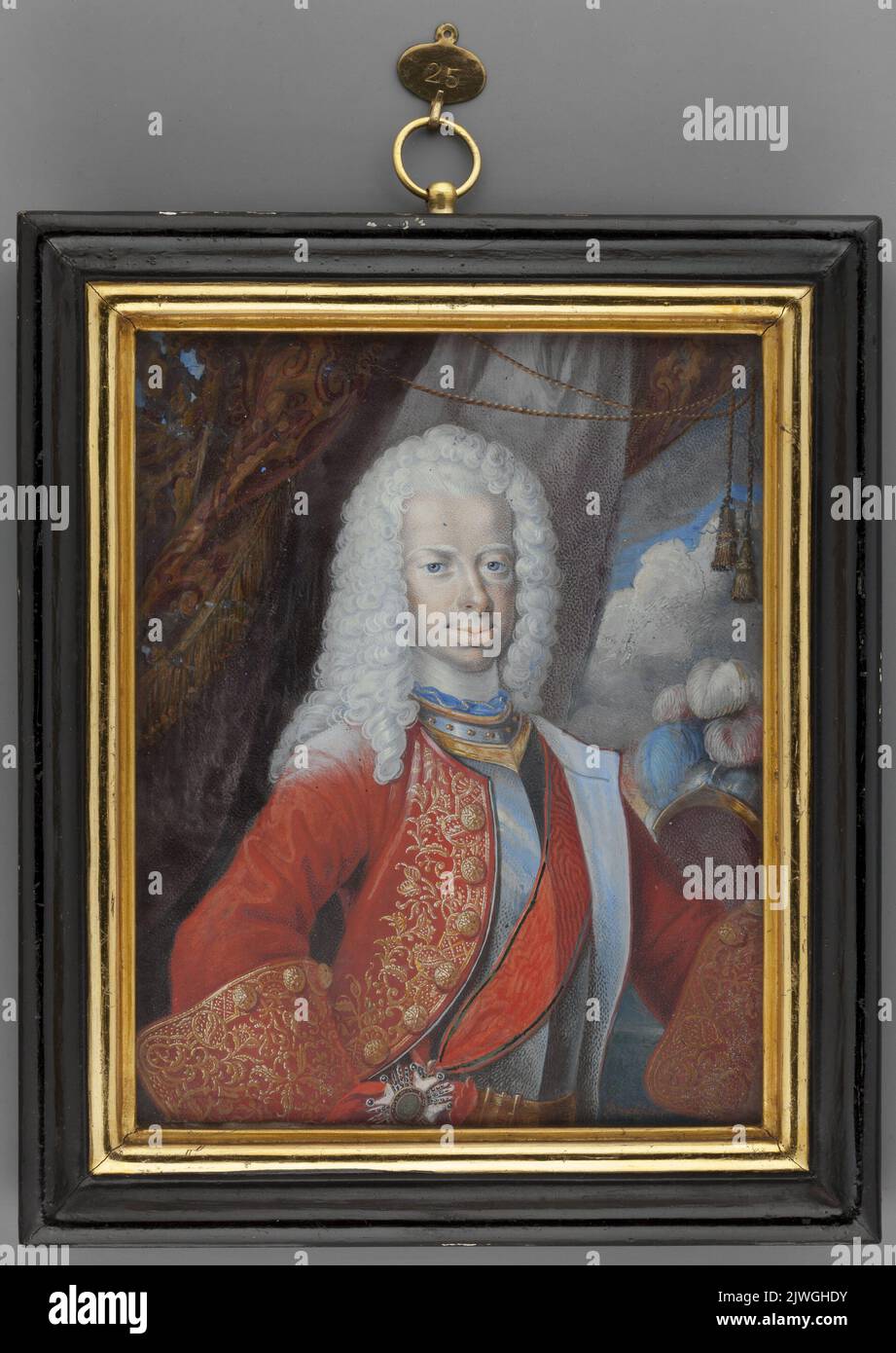 Ludwik VIII, Landgraf von Hessen-Darmstadt (1691-1768). Brachfeld ...