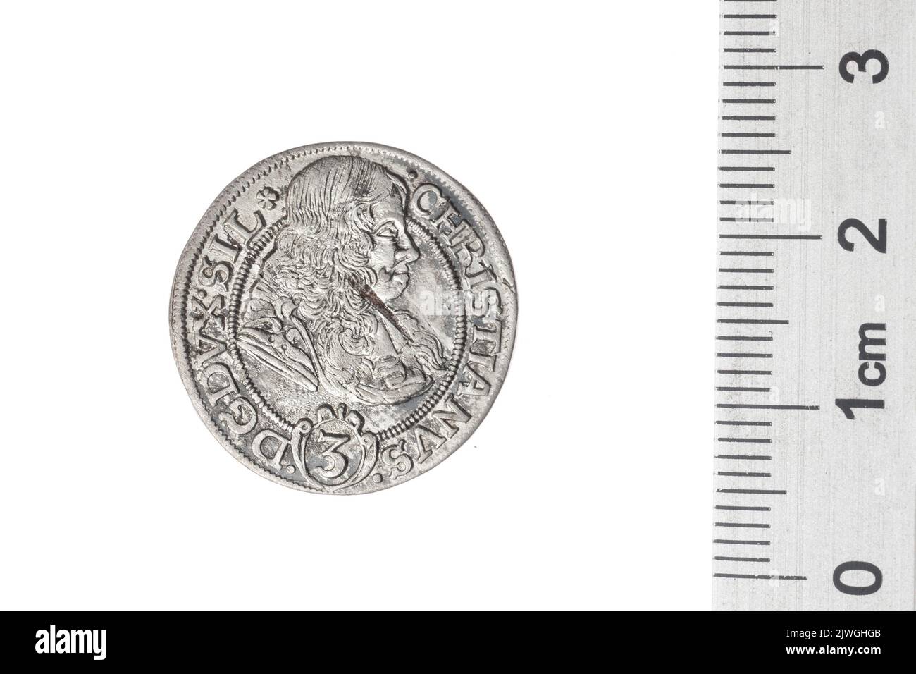 3 kreutzers. Chrystian (książę brzesko-legnicko-wołowski ; 1618-1672 ...