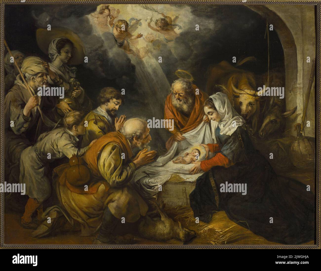 Adoration of the shepherds iconography hi-res stock photography and images - Alamy