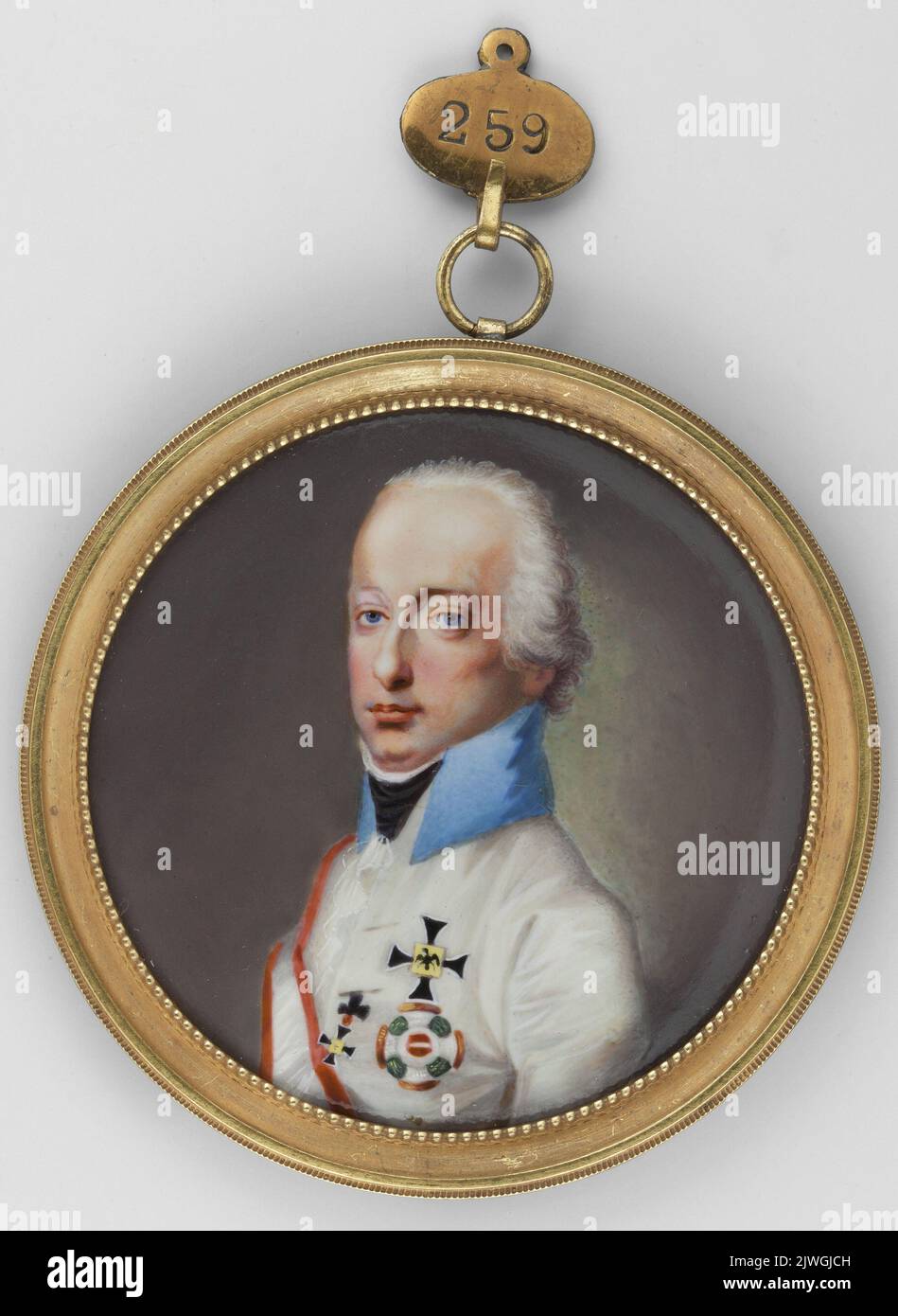 Karol Ludwik Habsburg (1771-1847), syn Leopolda II i Marii Ludwiki Burbon. unknown, painter ...