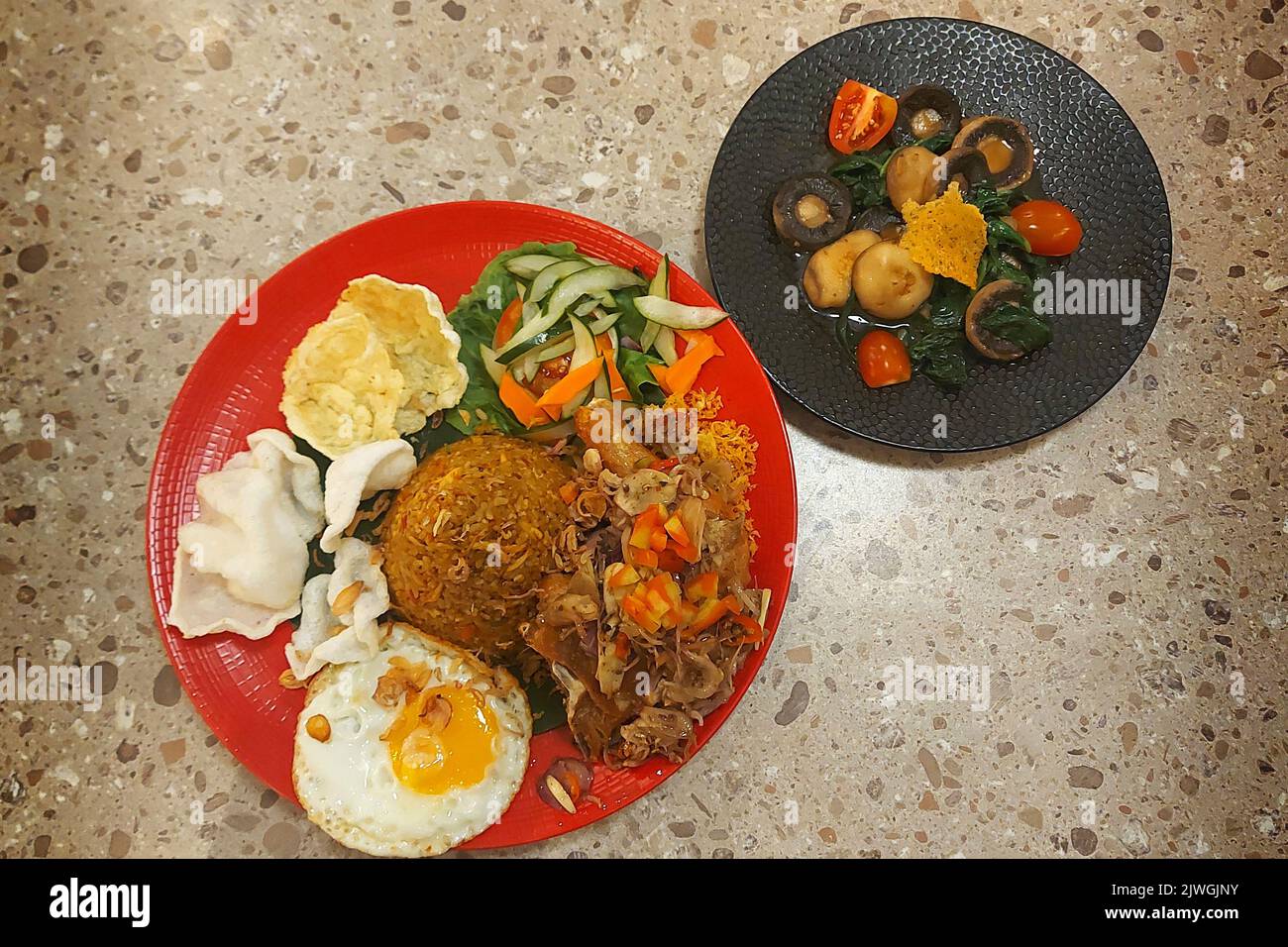 Fried Rice, Nasi Goreng, Traditional Food of Indonesia, Jakarta ...