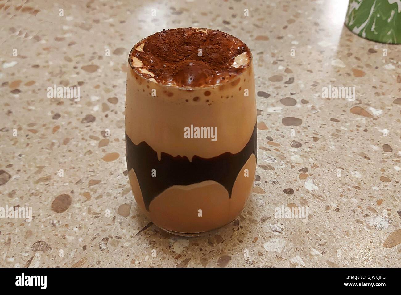 Chocolate Coffe Mocca Late at Cafe, Jakarta, Indonesia Stock Photo - Alamy