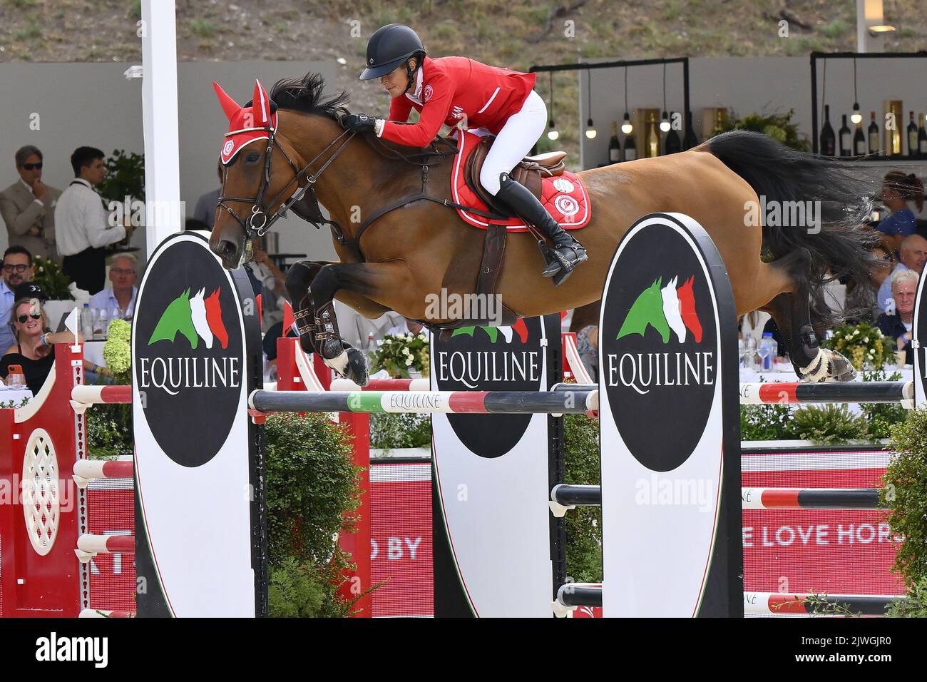 Malin Baryard-Johnsson (Stockholm Hearts), during the GCL on 3th ...