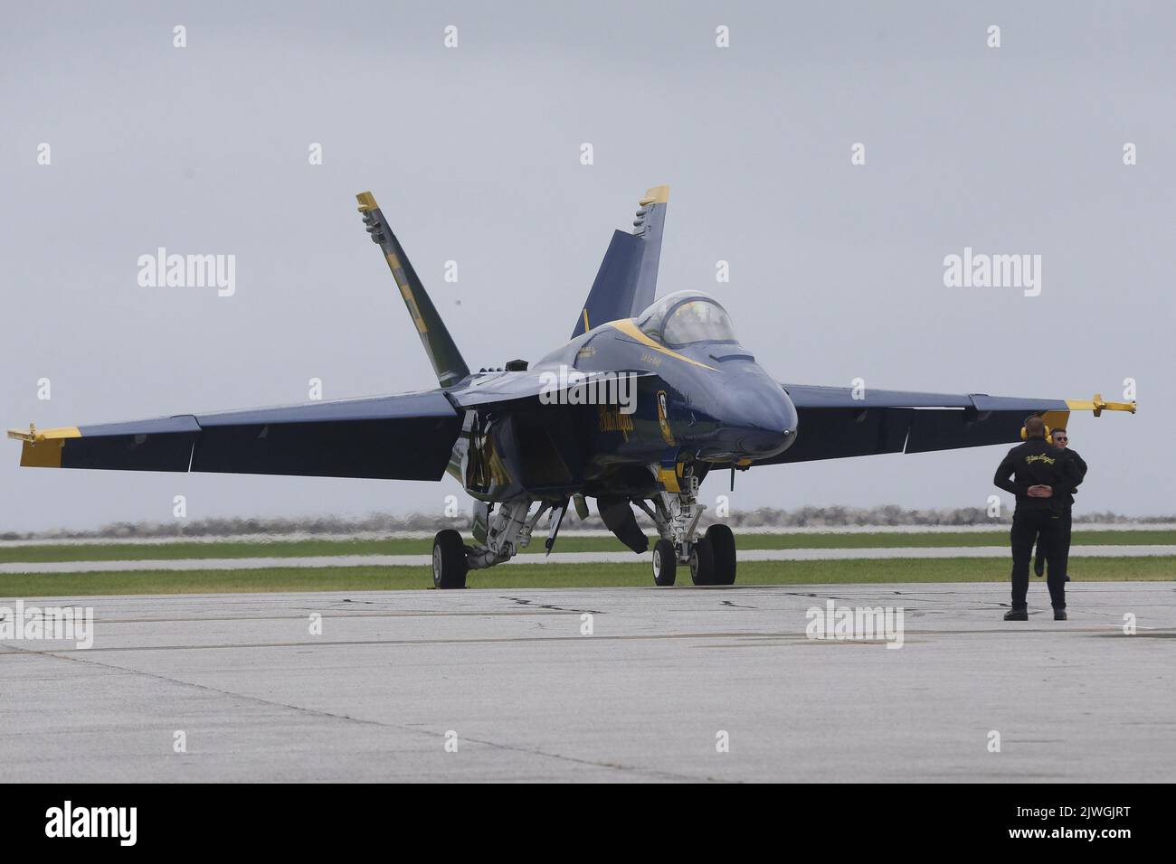 Cleveland, United States. 05th Sep, 2022. A U.S. Navy Blue Angels F18 ...