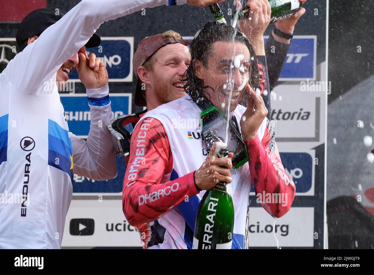 Daolasa, Val di Sole, Italy, September 03, 2022, Champagne shover for ...