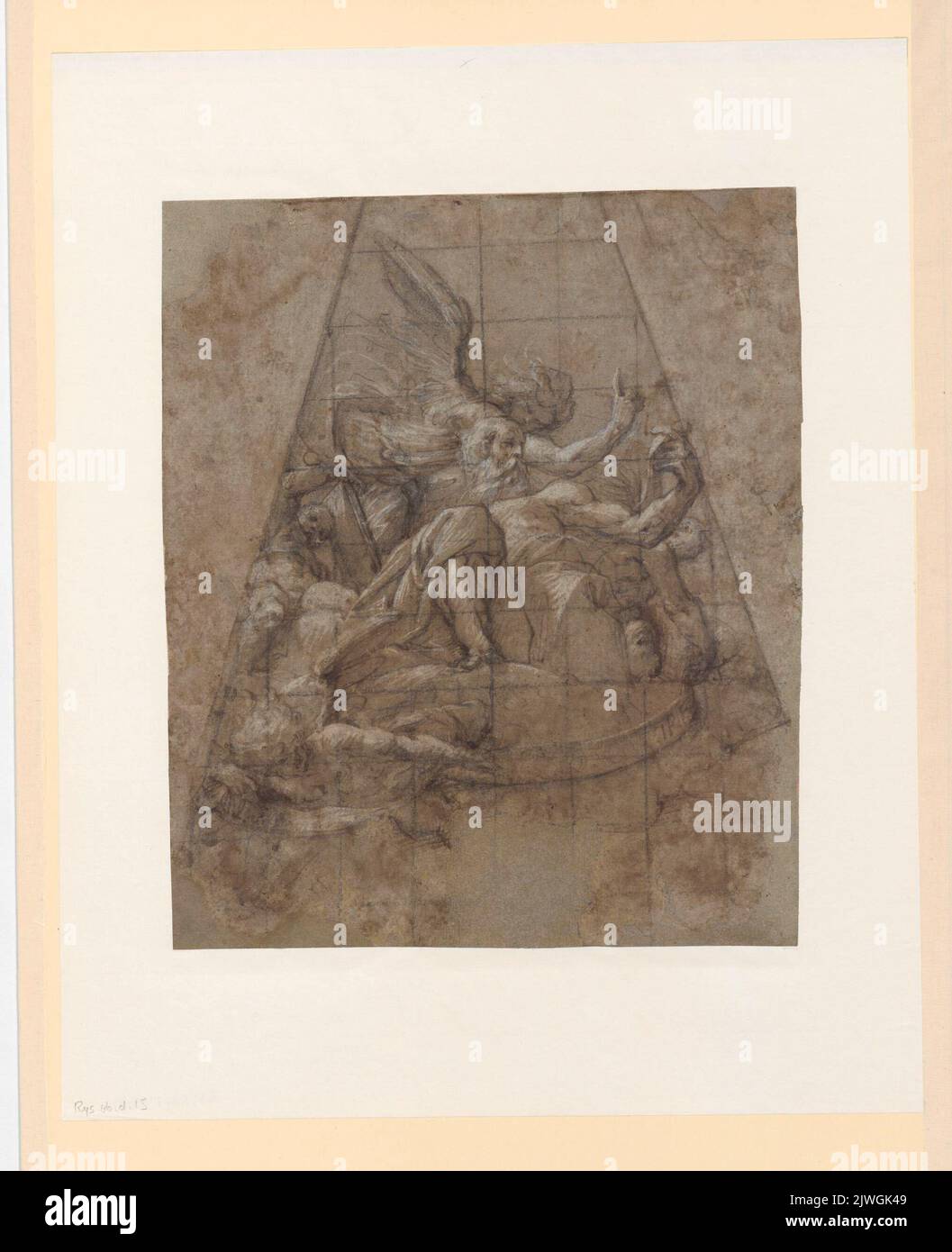 Prophet Isaiah - design for a fresco in the cupola of the Piacenza ...
