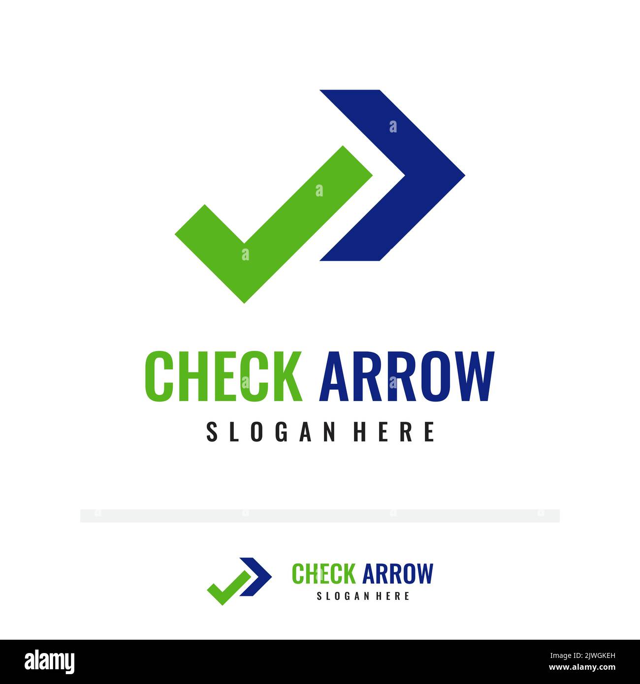 Abstract business arrow logo vector Stock Vector Image & Art - Alamy