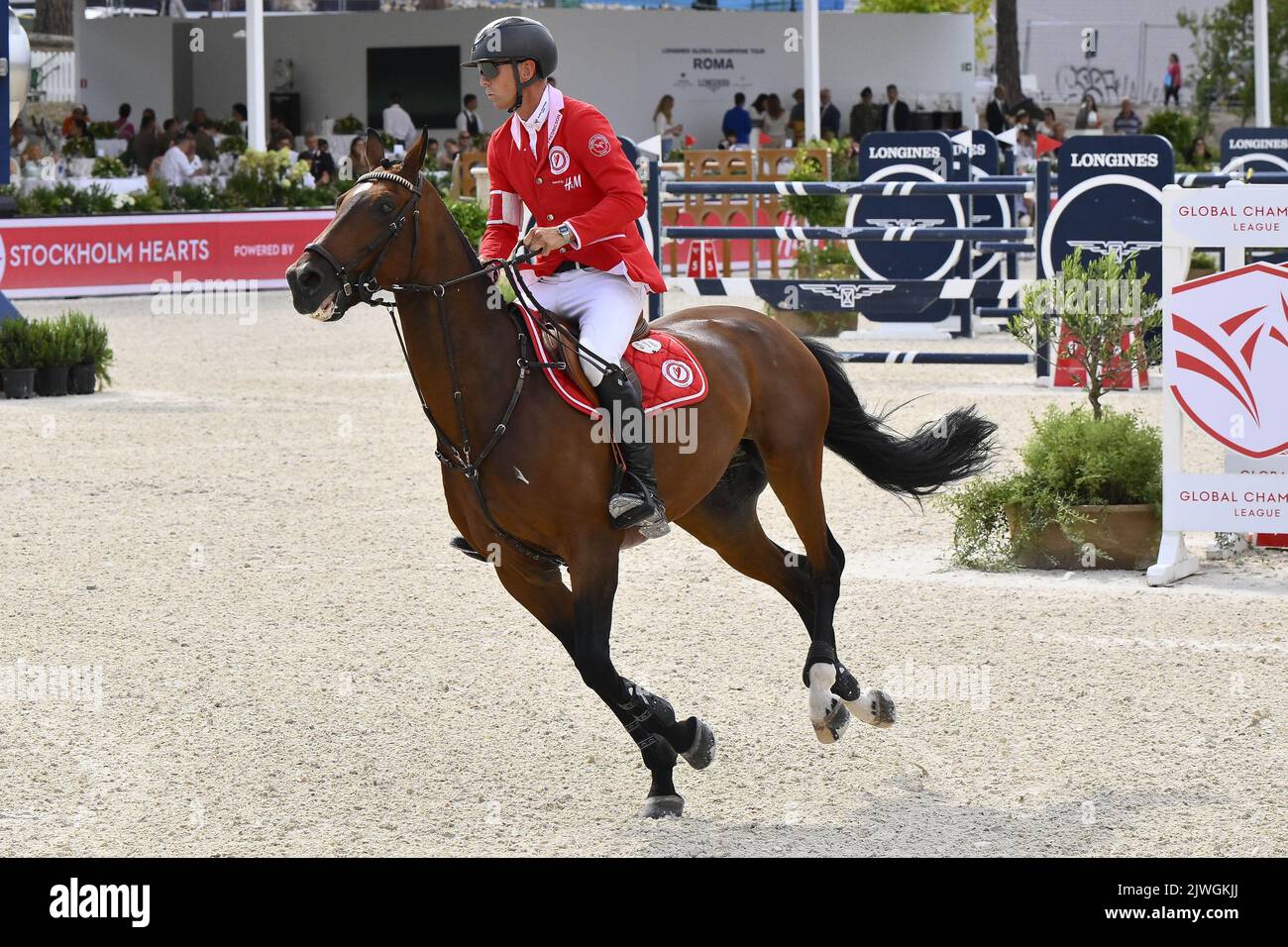 Peter Fredricson (Stockholm Hearts), during the GCL on 3th September ...