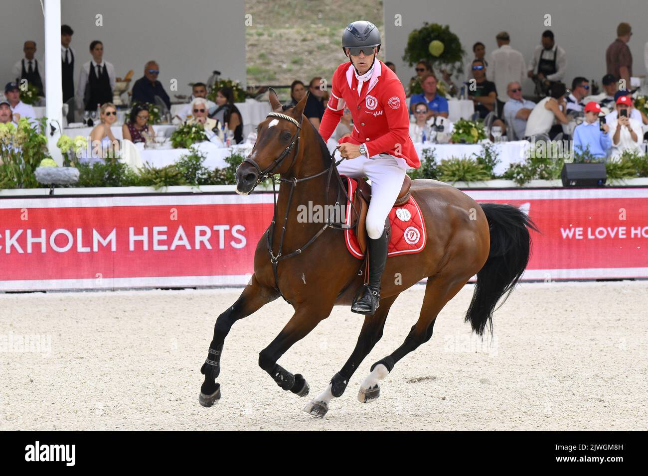 Peter Fredricson (Stockholm Hearts), during the GCL on 3th September ...