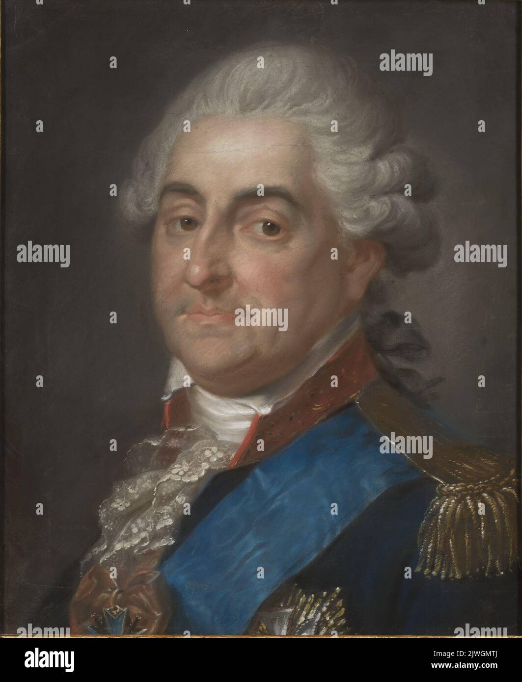 Portrait of King Stanisław August in the uniform of the General of the ...