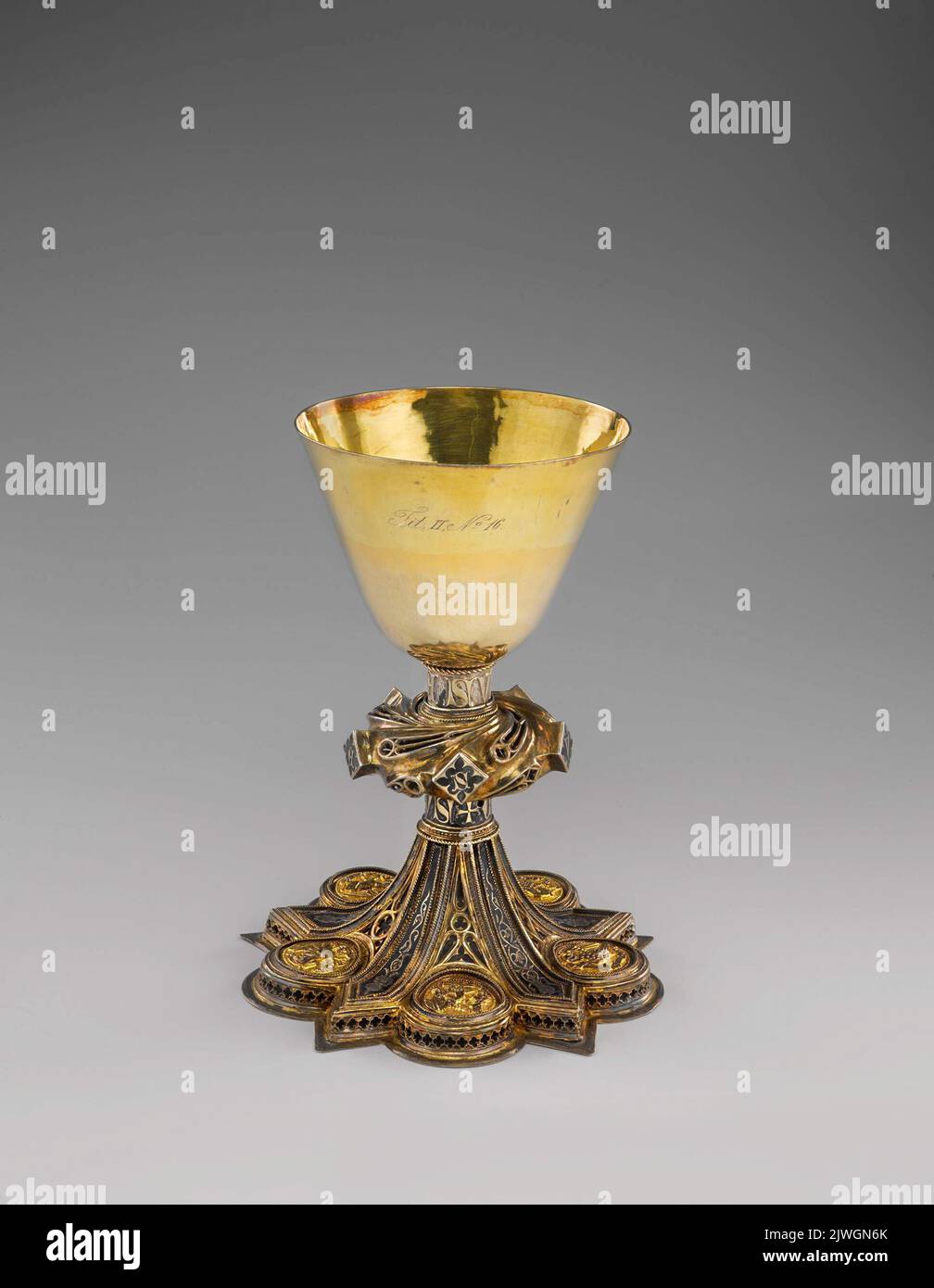 Gothic chalice. unknown, author Stock Photo - Alamy