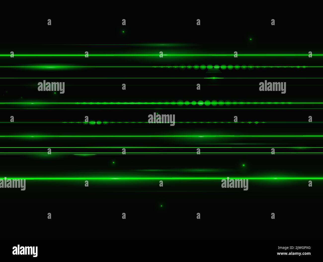 Green laser on optical Stock Vector Images - Alamy
