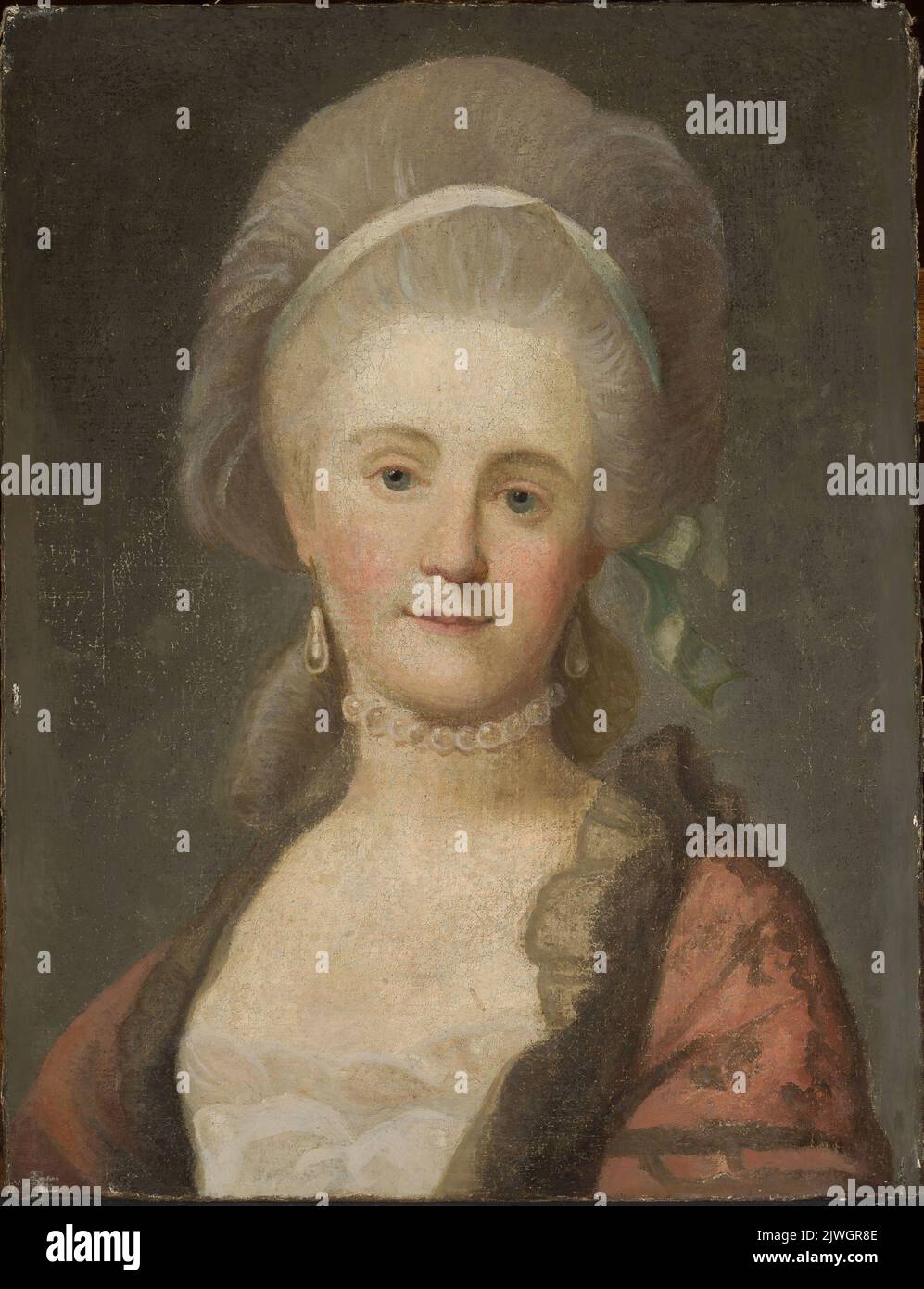 Portrait of Anna Szaniawska née Scypion (?–1795). Bacciarelli, Marcello ...