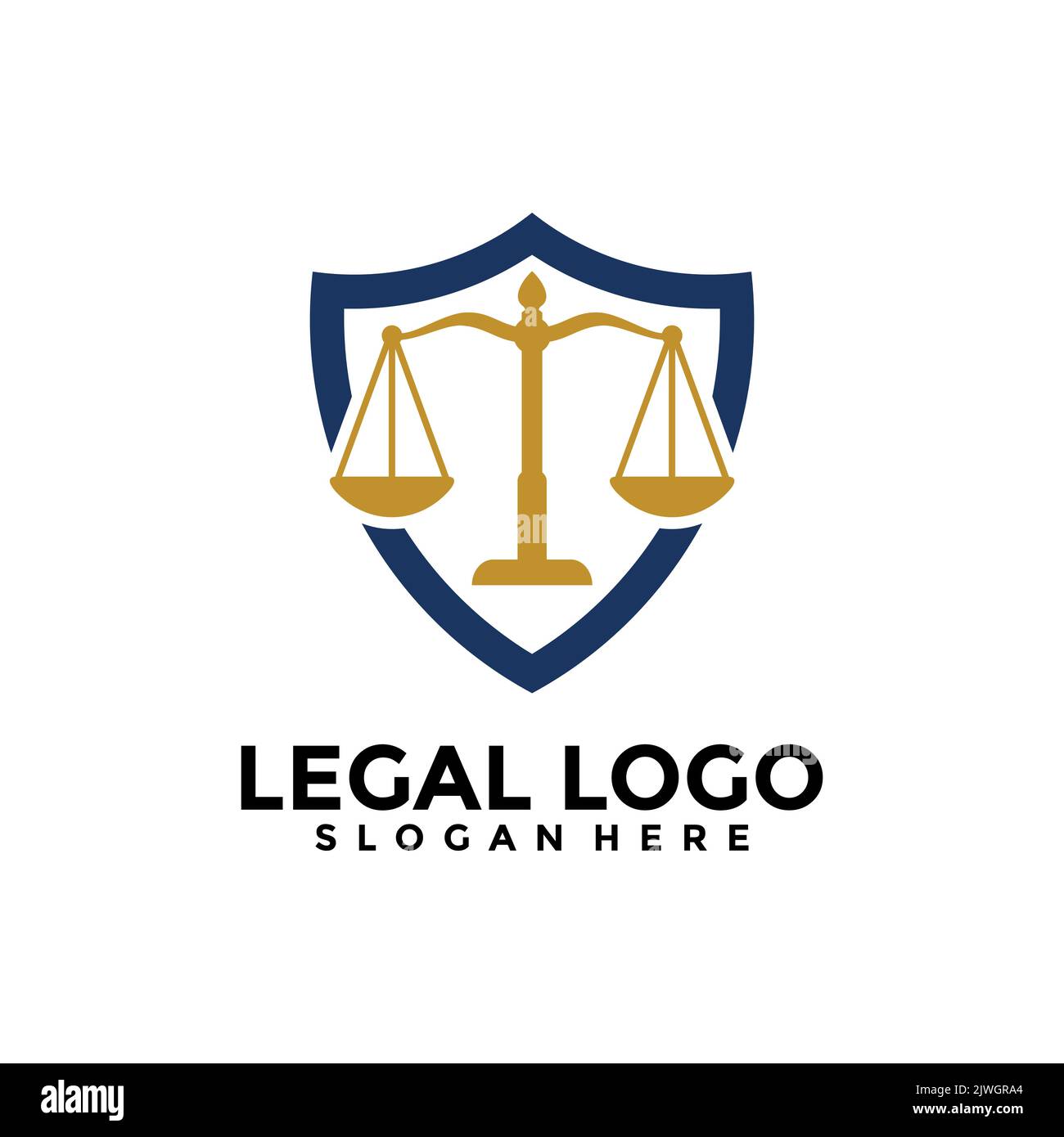 Law Firm Logo Template Design. Legal logo vector concept Stock Vector ...